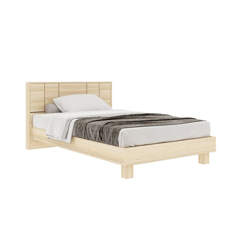 Hakone Bed 3.5ft - B- Canyon Oak | SB Furniture Nepal