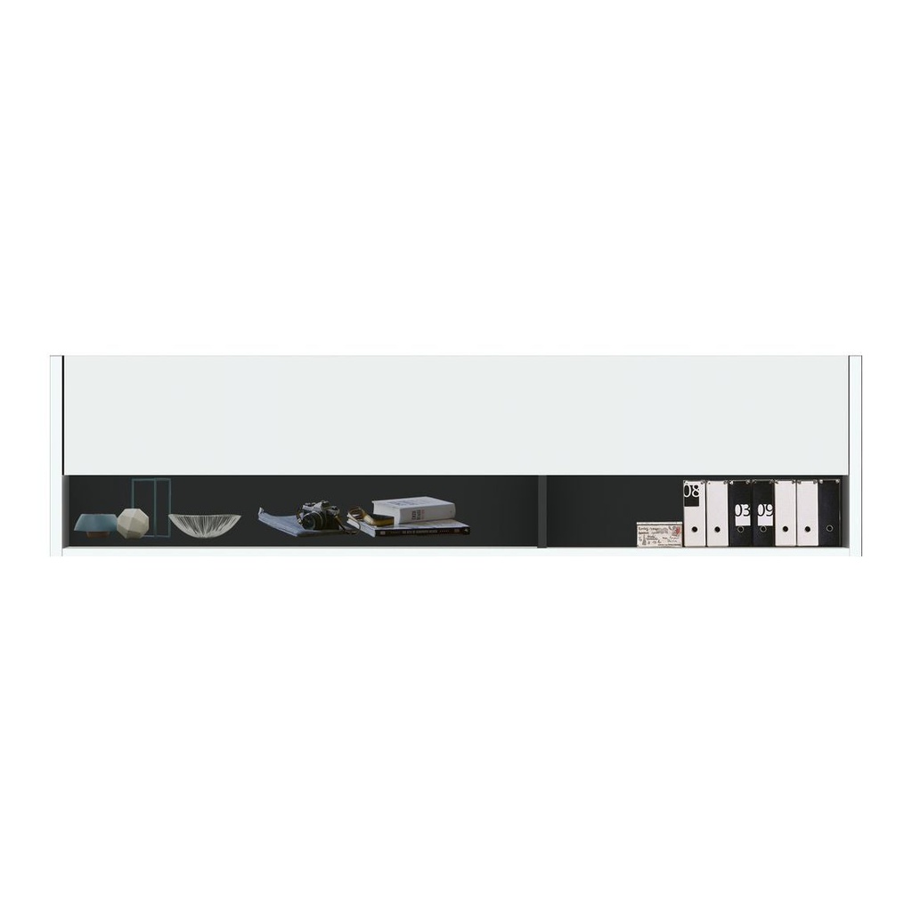 Optimus Cabinet WC160/DF05-160 Wide-White Black | SB Furniture Nepal
